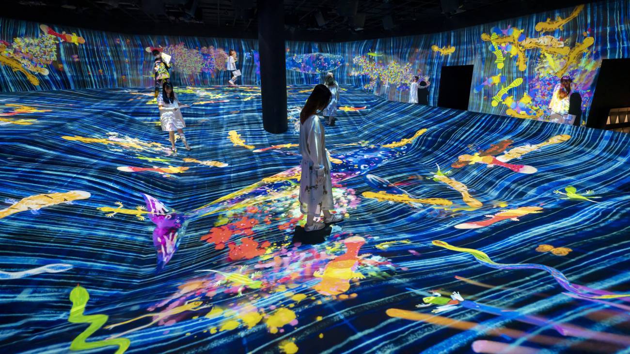 6月台灣新展覽迷幻「未來園」，日本《teamLab》登台多個互動體驗作品，等你來遊玩！ - 臺灣郵報